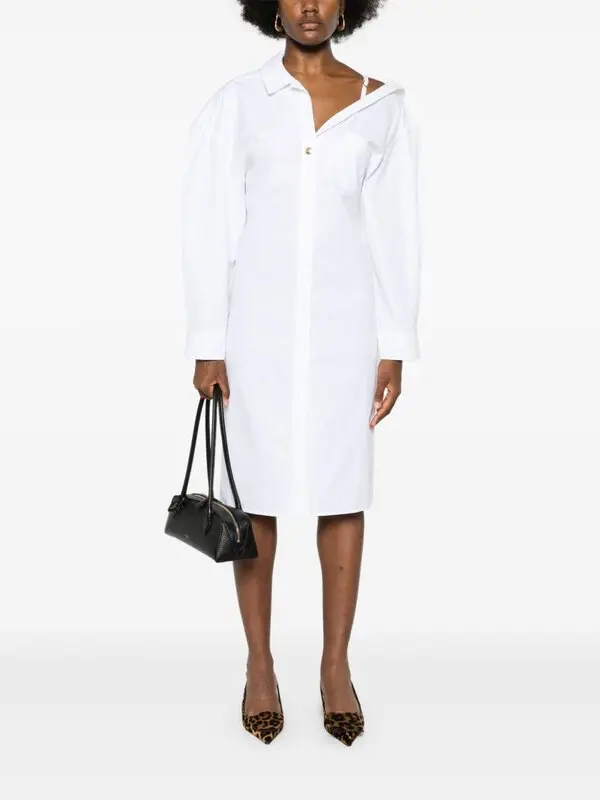 Jacquemus La Robe Chemise Dress - White