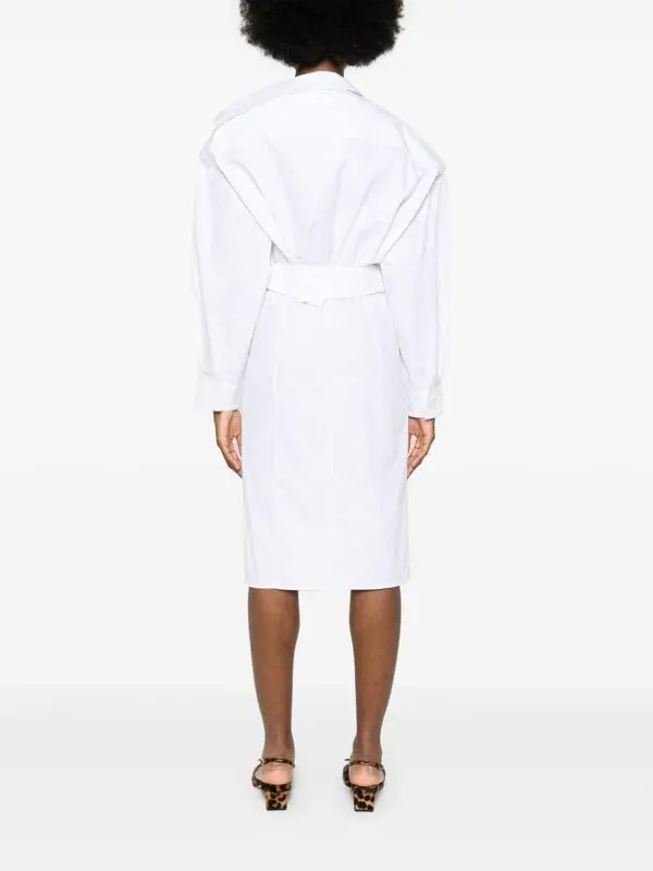 Jacquemus La Robe Chemise Dress - White