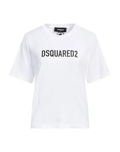 Dsquared2 Cotton T-shirt With Logo Print - White