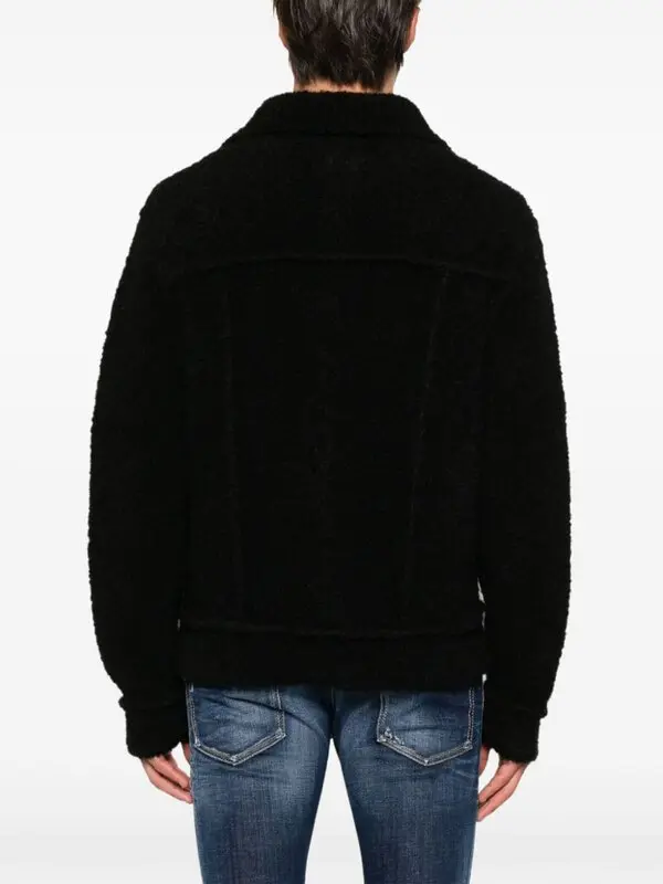 Dsquared2 Alpaca Wool-blend Jean Jacket