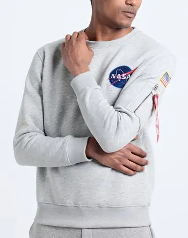 Alpha Industries Sweatshirt With Appliqués