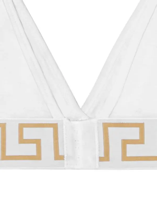 Versace Greca Border Triangle Bra