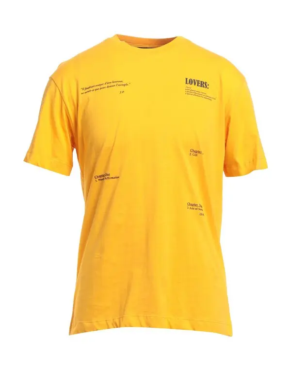 LIU •JO MAN T-shirt Size Cotton, Elastane