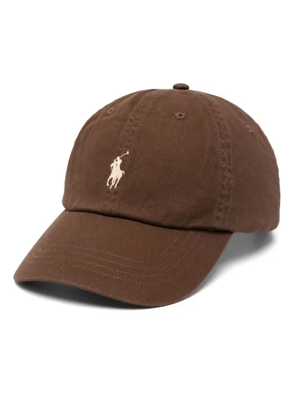 Polo Ralph Lauren Cotton Chino Baseball Cap - Brown