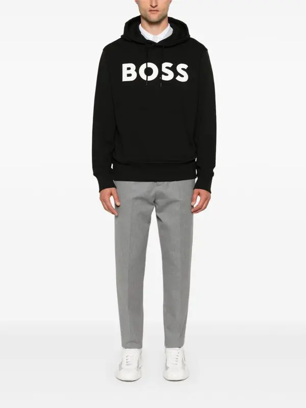 BOSS Logo-print Hoodie