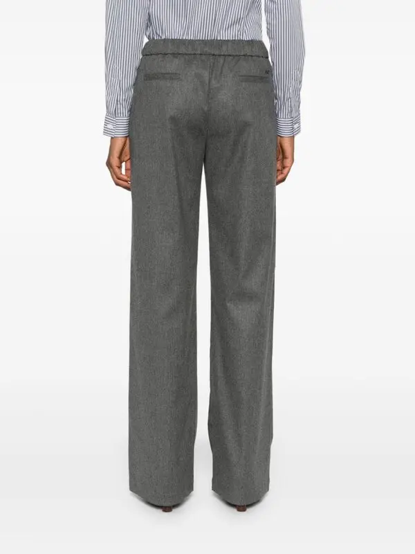 FAY Straight-leg Trousers - Grey