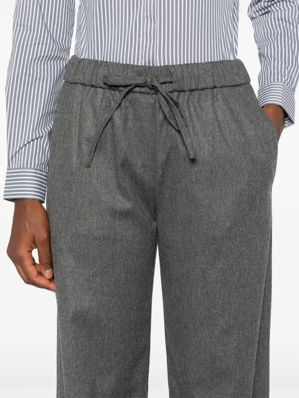 FAY Straight-leg Trousers - Grey