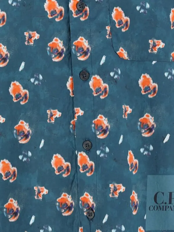 C.P. COMPANY Sponged Poplin Shirt