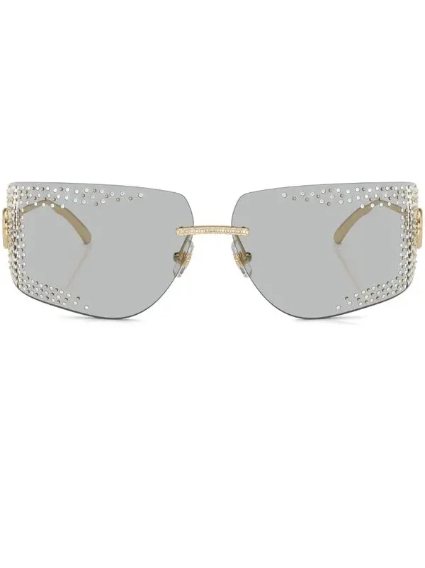 JIMMY CHOO Margaret Sunglasses - Gold