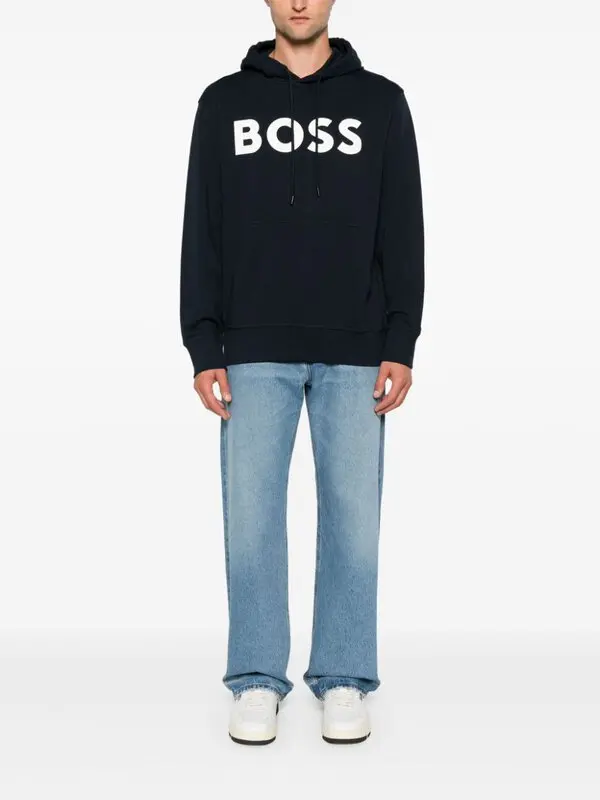 BOSS Logo-print Hoodie