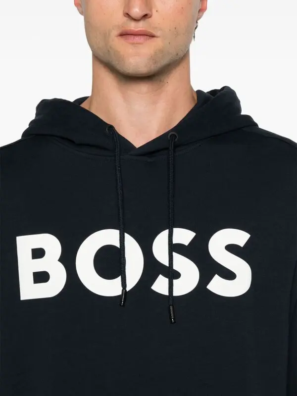 BOSS Logo-print Hoodie