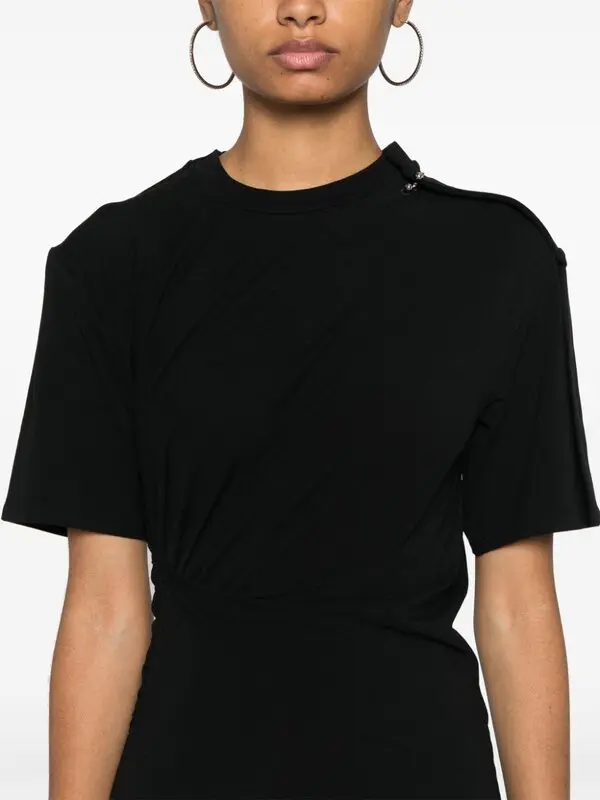 MUGLER Asymmetric Hem Minidress