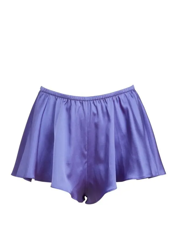 FLEUR DU MAL Luxe Flutter Shorts