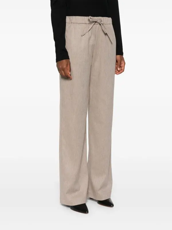 FAY Straight-leg Trousers - Brown