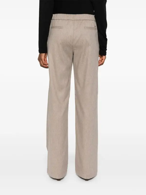FAY Straight-leg Trousers - Brown
