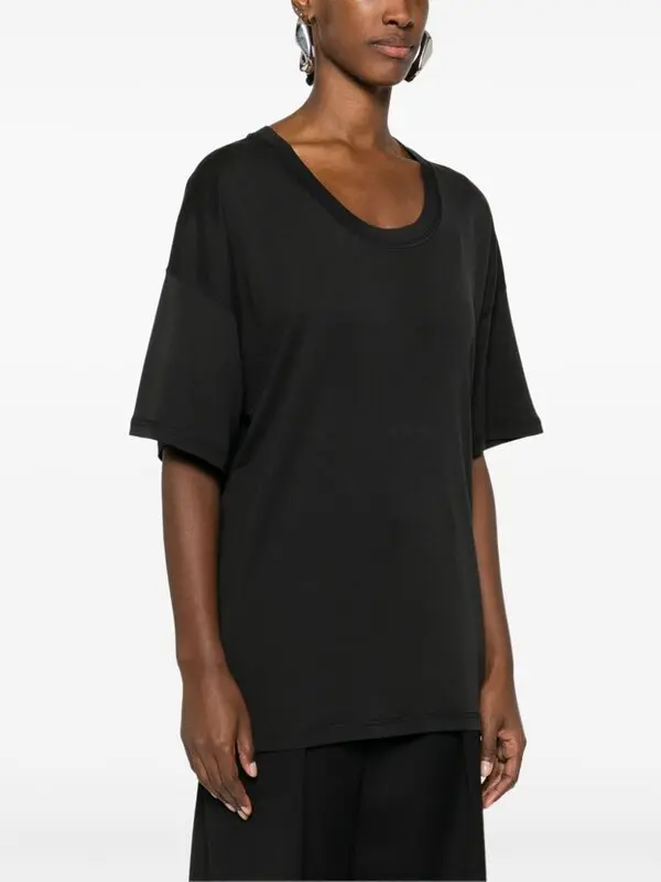 LEMAIRE Jersey T-shirt - Black