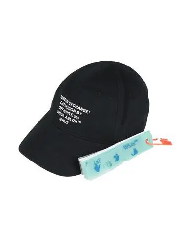 OFF-WHITE™ Cotton Cap - Black