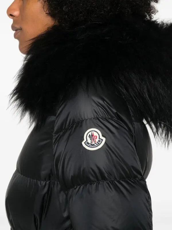 Moncler Boed Padded Hooded Jacket - Black