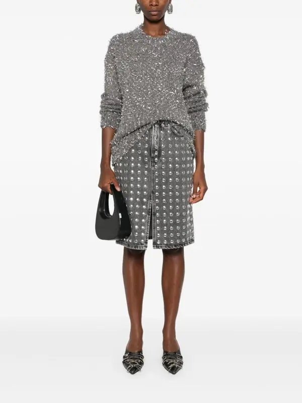 HAIKURE Stormy Mini Skirt - Grey