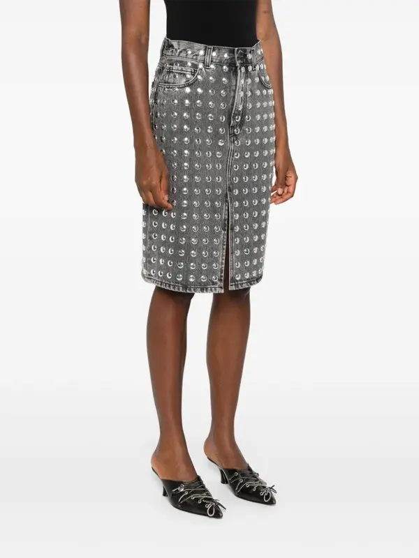 HAIKURE Stormy Mini Skirt - Grey