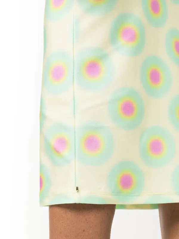 Sportmax Graphic-print Midi Skirt