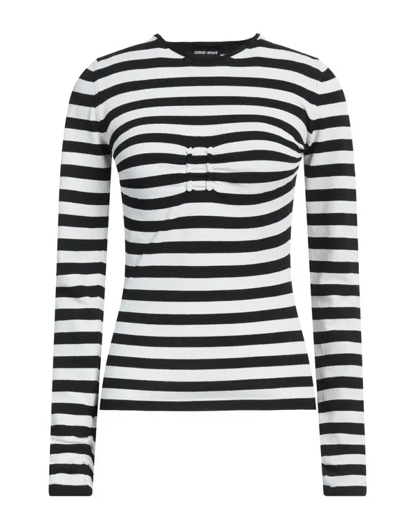 Giorgio Armani Striped Knit Sweater