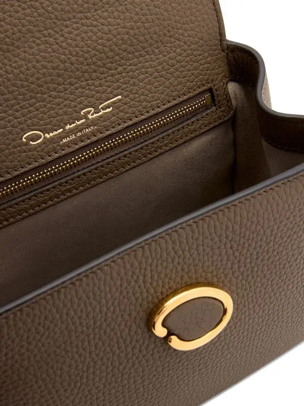Oscar De La Renta The Mini Poppy Bag - Brown