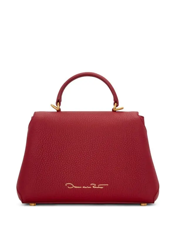Oscar De La Renta The Mini Poppy Bag - Red