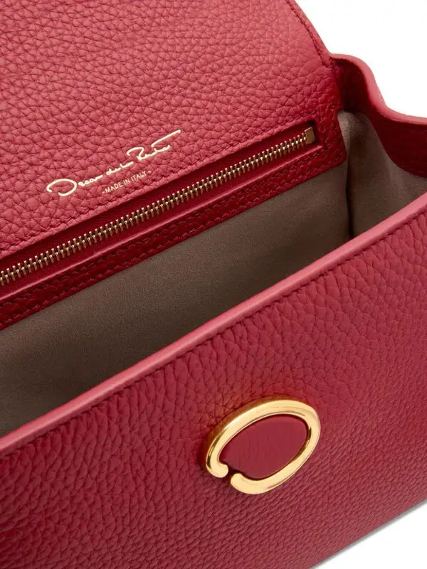 Oscar De La Renta The Mini Poppy Bag - Red