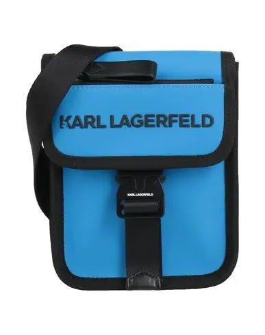 Karl Lagerfeld Cross-body Flap Bag - Azure