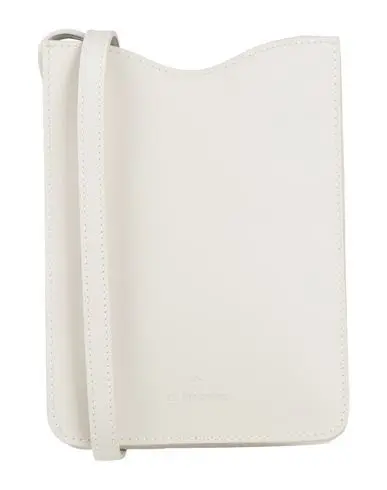 Il Bisonte Leather Cross-body Pouch - Grey