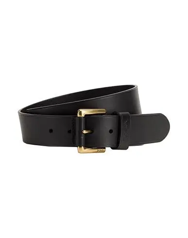 Polo Ralph Lauren Leather Dress Belt - Black