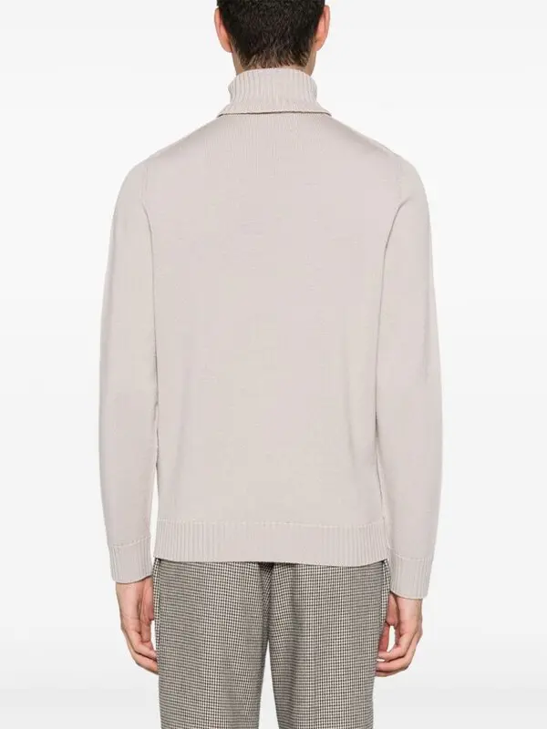 DRUMOHR Merino Wool Sweater - Neutrals