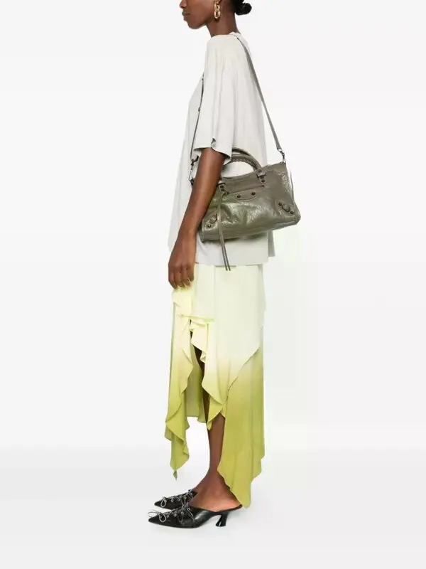 Balenciaga Small Le City Tote Bag - Green