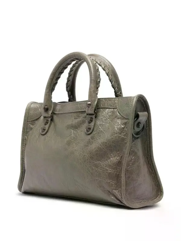Balenciaga Small Le City Tote Bag - Green