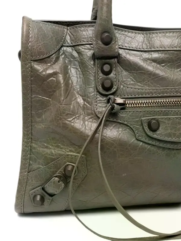 Balenciaga Small Le City Tote Bag - Green