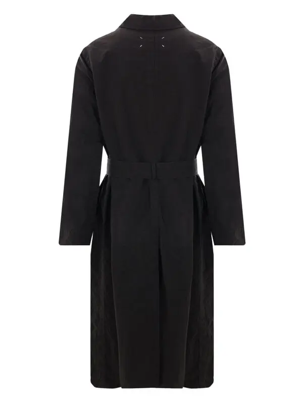 MAISON MARGIELA Canvas Belted Trench Coat