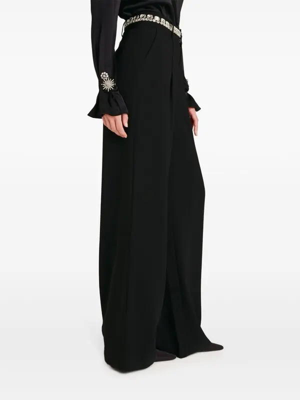 Cinq À Sept Rhinestone-embellished Genna Trousers
