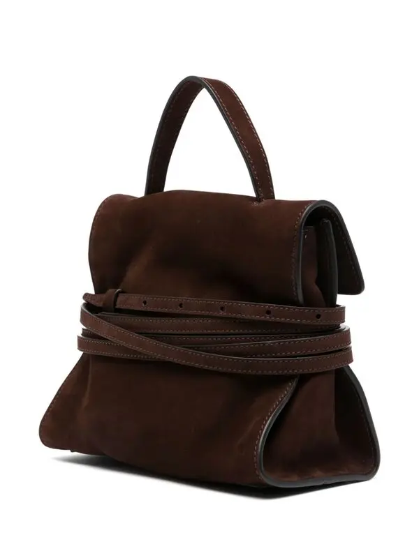Moschino Calf Suede Tote Bag