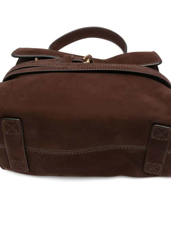 Moschino Calf Suede Tote Bag