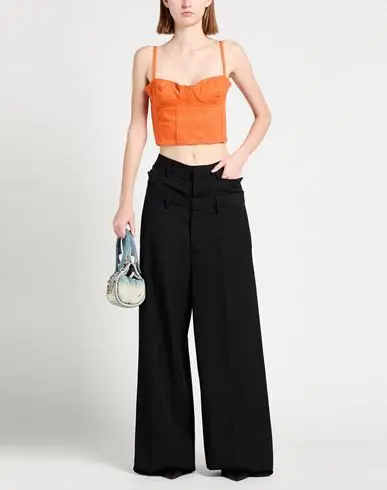 Dsquared2 Virgin Wool Wide-leg Pants