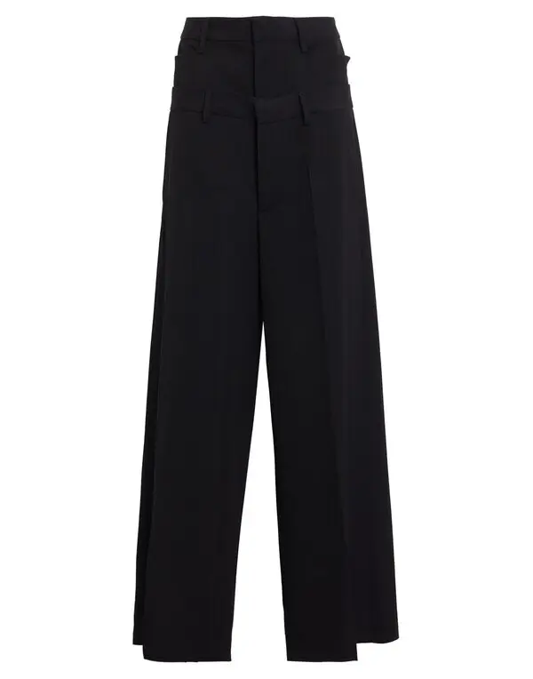 Dsquared2 Virgin Wool Wide-leg Pants
