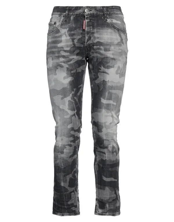 Dsquared2 Camouflage Print Skinny Jeans