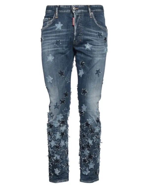 Dsquared2 Tapered Jeans With Appliqués