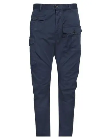 Dsquared2 Cotton-elastane Military Pants - Blue