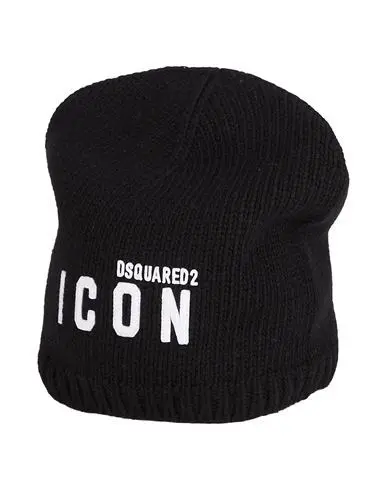 Dsquared2 Knitted Beanie - Black
