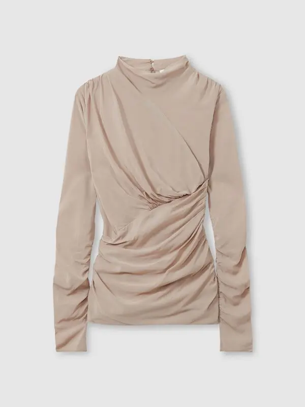 REISS Eleni Ruched Top