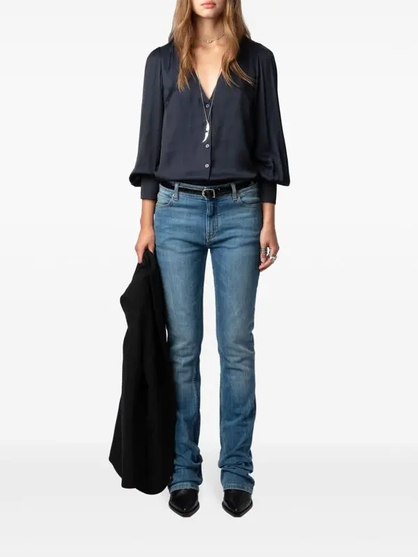 Zadig&Voltaire Tinous Satin Blouse