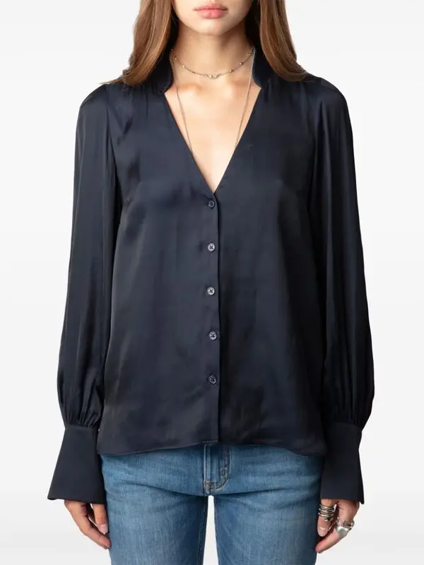 Zadig&Voltaire Tinous Satin Blouse