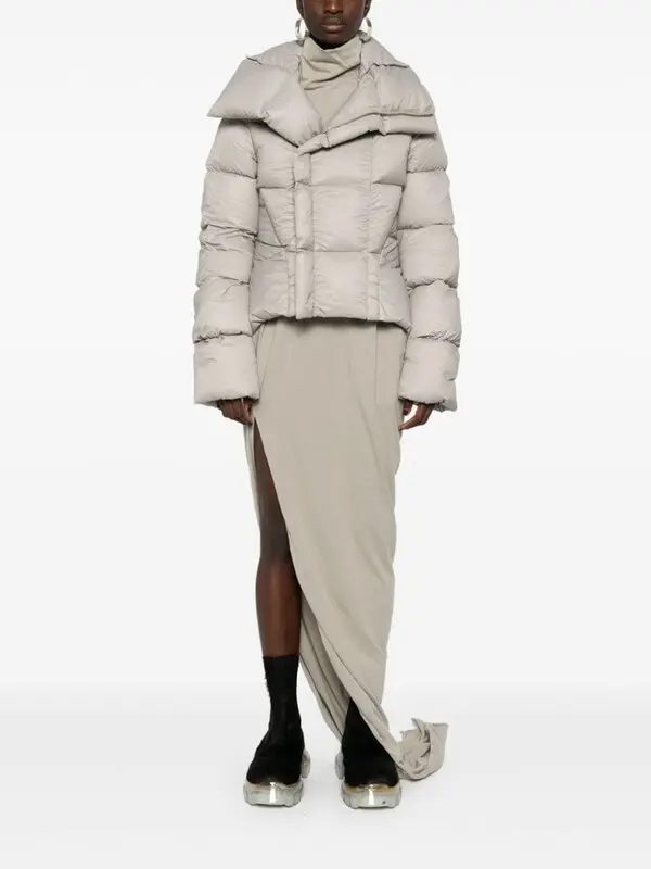 Rick Owens Naska Duvet Puffer Jacket - Grey